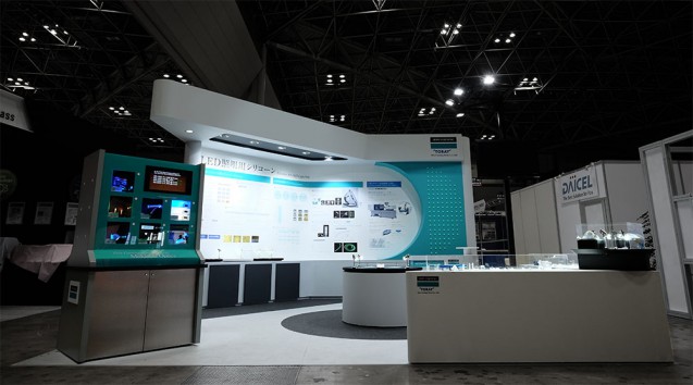 Light Tech 2016 DOW CORNING TORAY | Designcafe™｜空間デザイン 展示会ブース 店舗デザイン｜東京