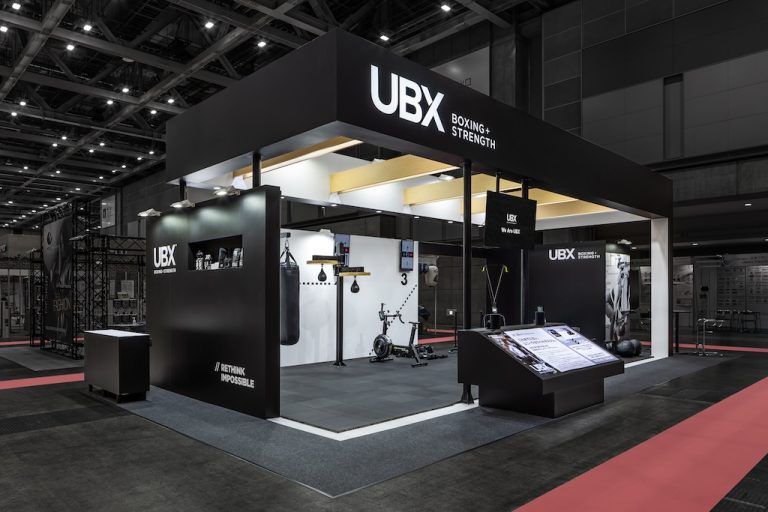 日経フランチャイズショー2024 ”UBX ユーボックス” | Designcafe™｜空間デザイン 展示会ブース 店舗デザイン｜東京